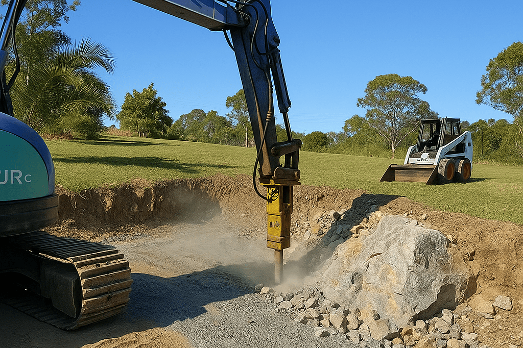 Rock Excavation Taree | Rock Removal & Breaking Services
